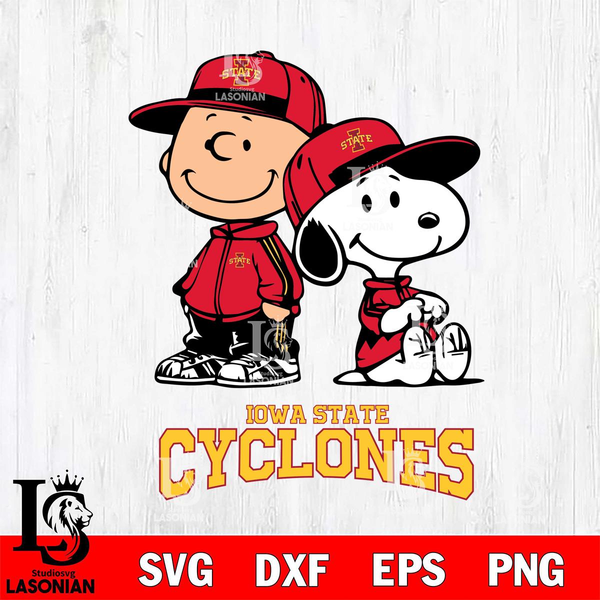 Iowa State Cyclones Charlie Brown Snoopy Champions – lasoniansvg