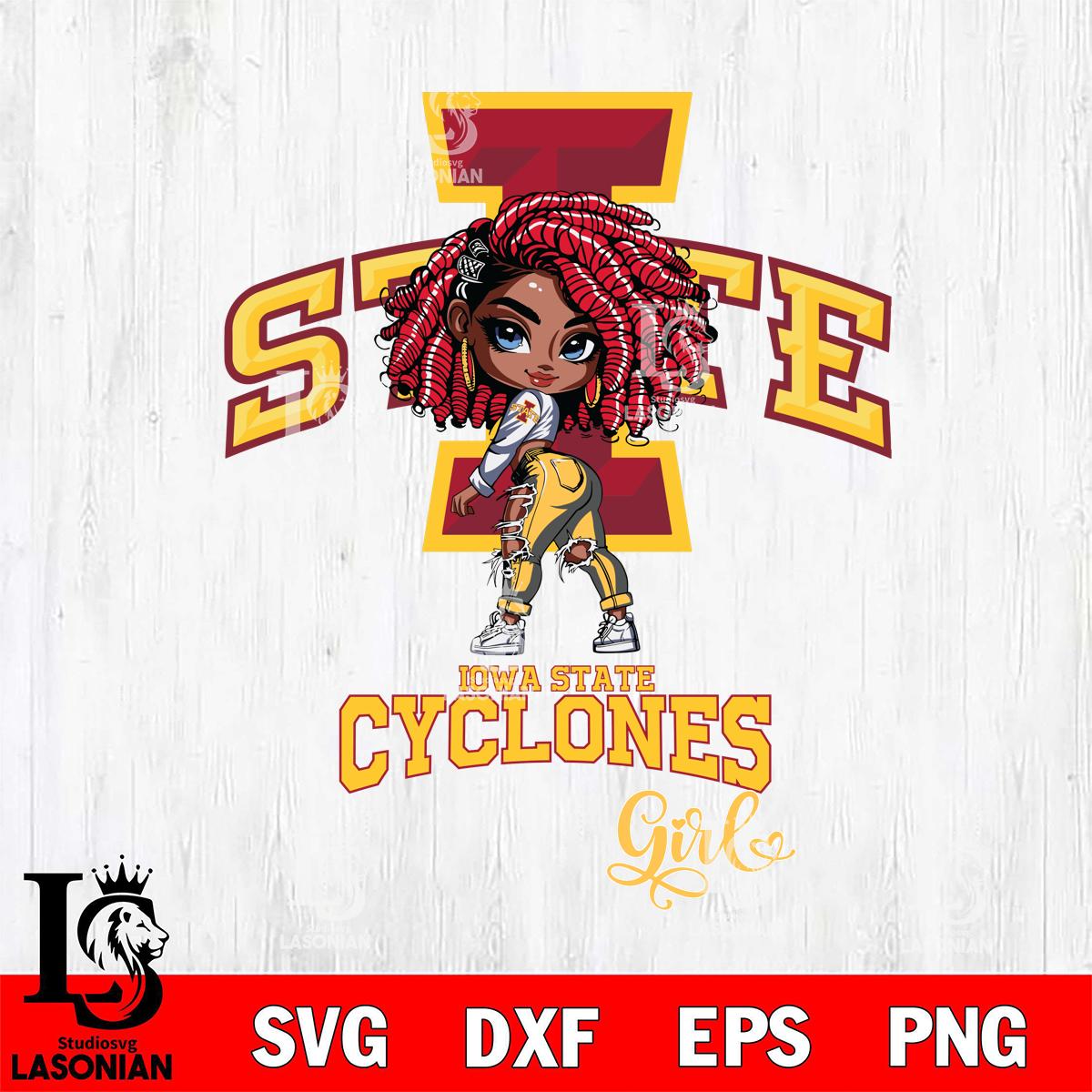 Iowa State Cyclones Fan Girl – lasoniansvg