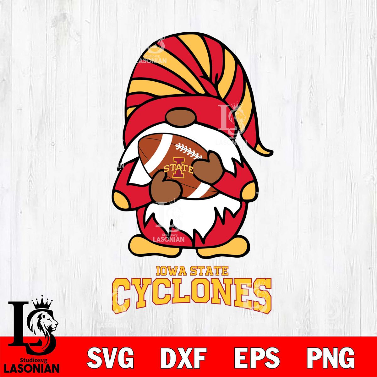 Iowa State Cyclones Gnomes Football – lasoniansvg