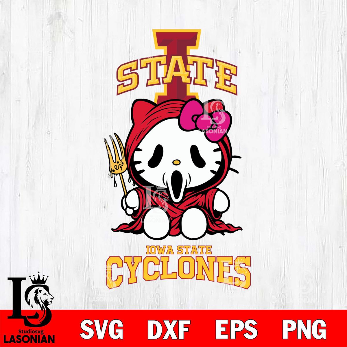 Iowa State Cyclones Hello Kitty Horror 4 – lasoniansvg