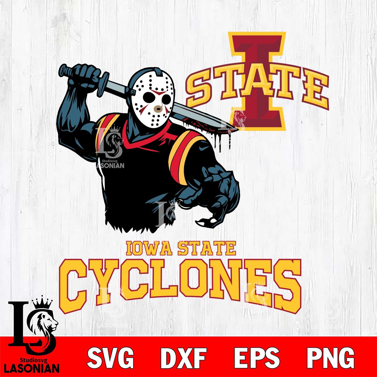 Iowa State Cyclones Jason Voorhees 5 – lasoniansvg