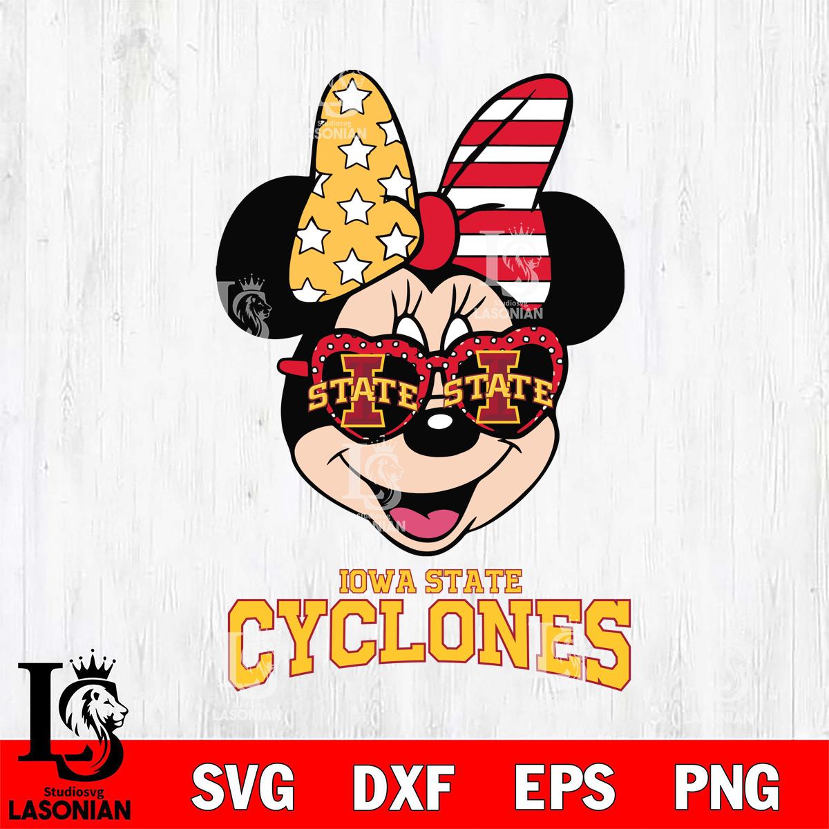 Iowa State Cyclones Minnie Mouse Love 2 – lasoniansvg