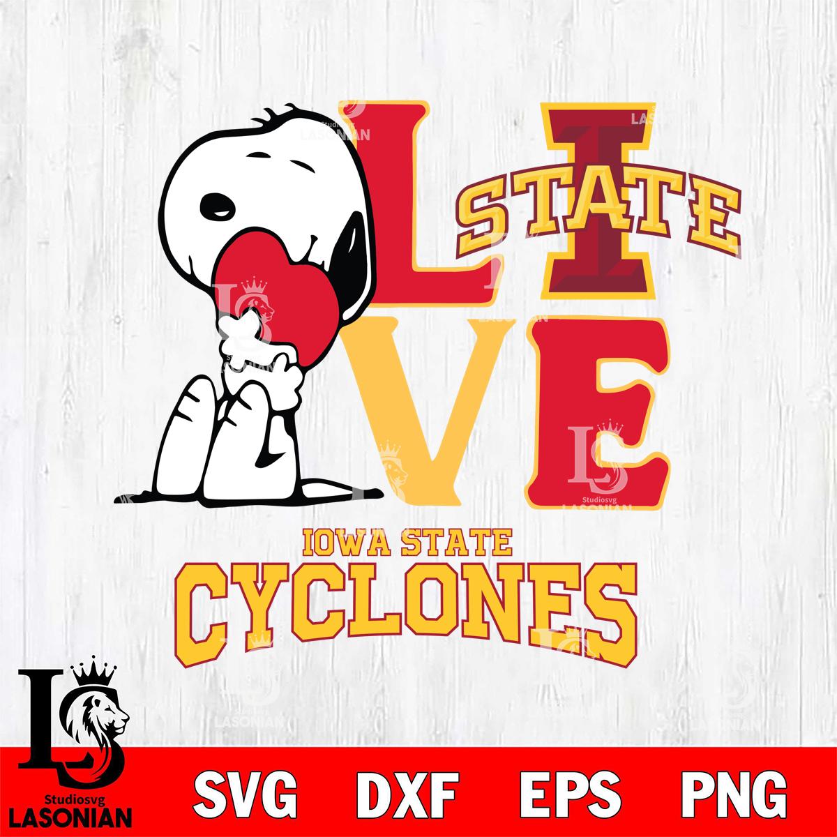 Iowa State Cyclones Snoopy Sport 10 – lasoniansvg