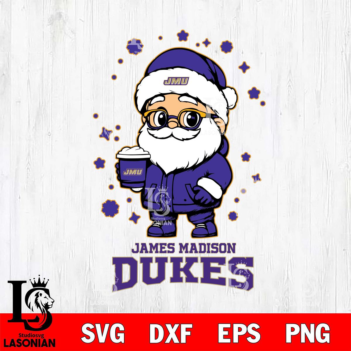 James Madison Dukes Santa Claus Coffe – lasoniansvg