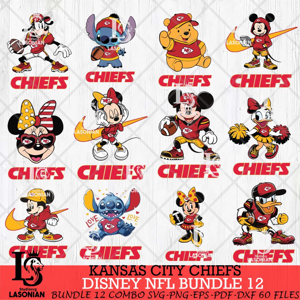 Kansas City Chiefs Disney NFL Bundle Svg PNG 12 – lasoniansvg