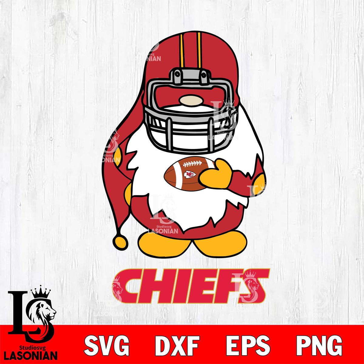 Kansas City Chiefs Gnomes Christmas – lasoniansvg
