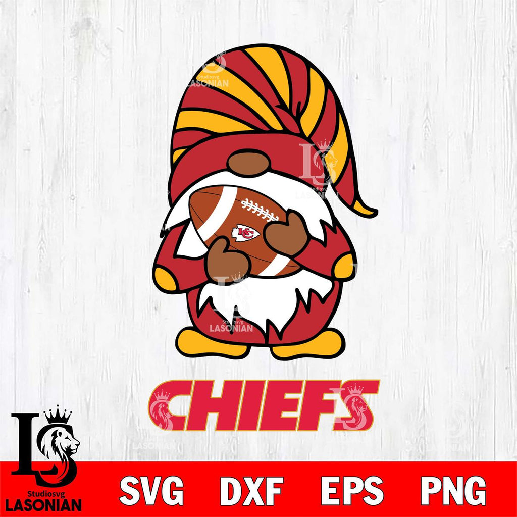Kansas City Chiefs Gnomes Football – lasoniansvg