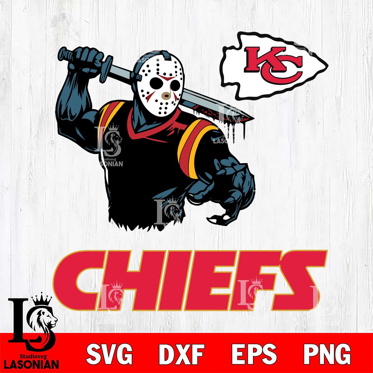 Kansas City Chiefs Jason Voorhees 5 – lasoniansvg