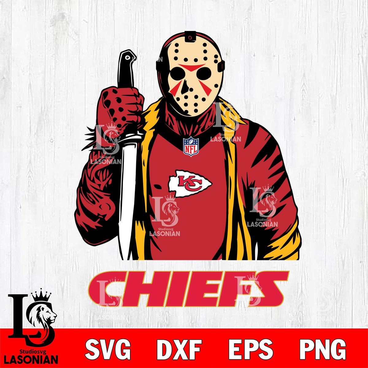 Kansas City Chiefs Jason Voorhees Horror 3 – lasoniansvg