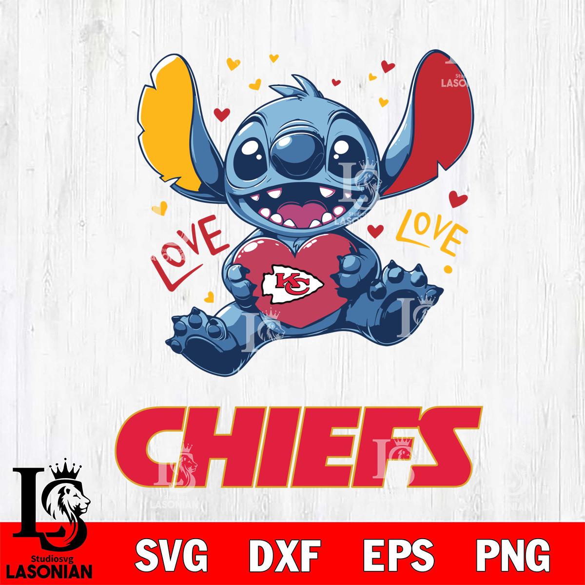 Kansas City Chiefs Love Stitch – lasoniansvg