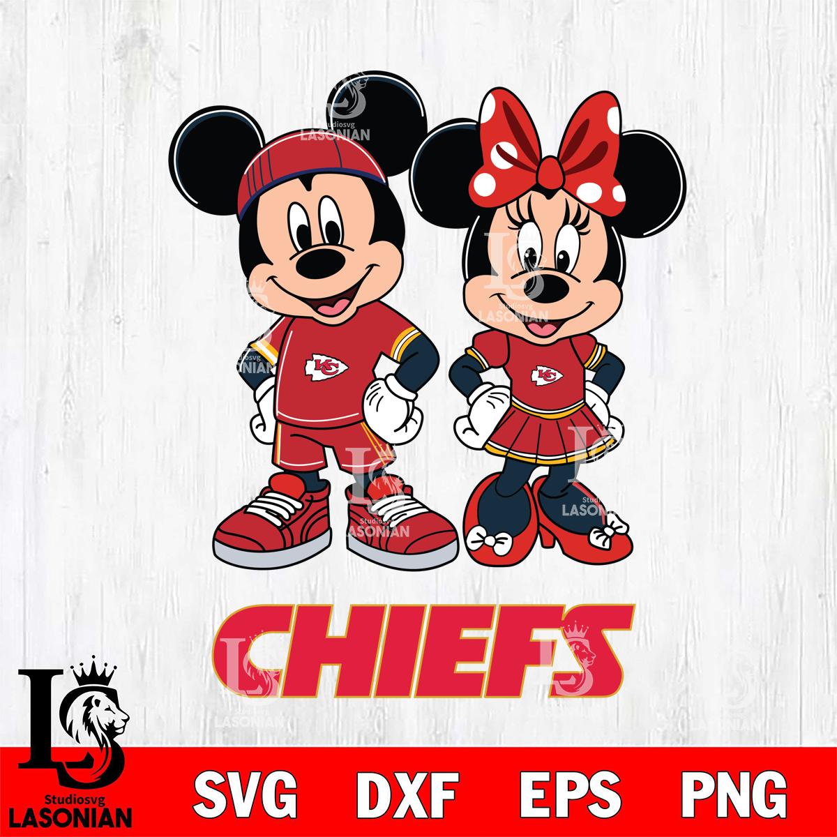 Kansas City Chiefs Mickey And Minnie Rugby – lasoniansvg