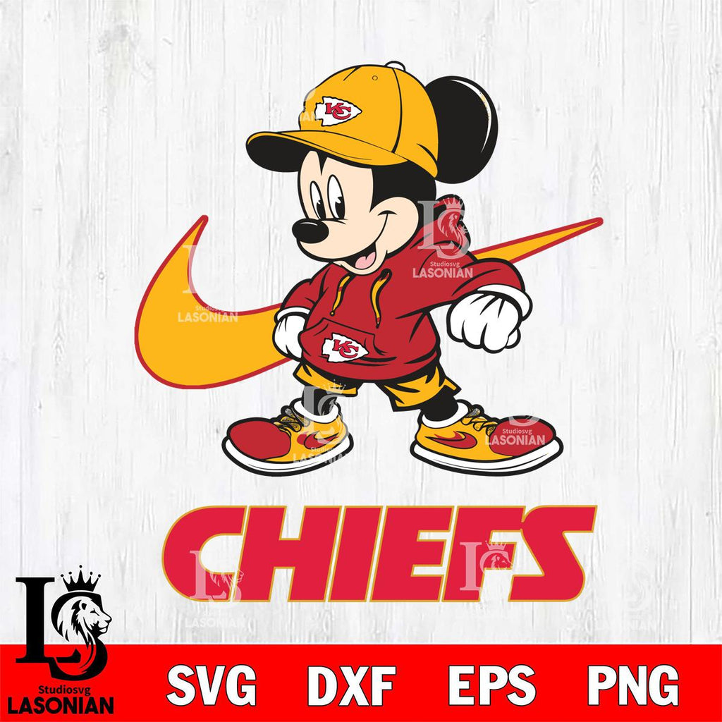 Kansas City Chiefs Mickey Mouse NIKE – lasoniansvg