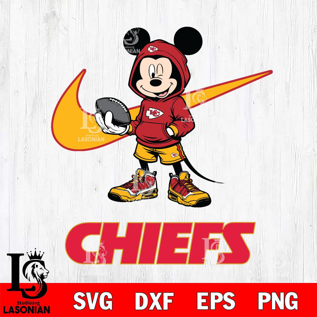 Kansas City Chiefs Mikey Mouse Disney NIKE – lasoniansvg