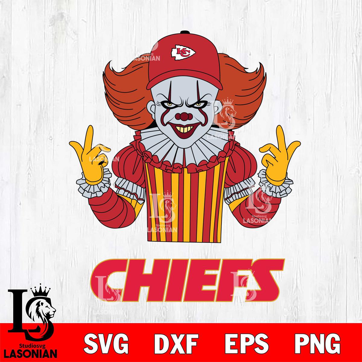 Kansas City Chiefs Pennywise Horror Sport 8 – lasoniansvg
