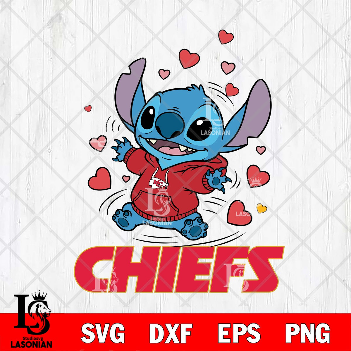 Kansas City Chiefs Stitch jumping File cut , Criucut , Digital Download ...