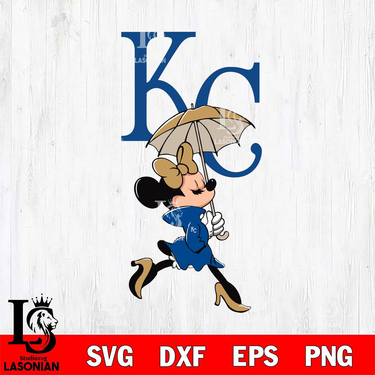 Kansas City Royals Fancy Minnie – lasoniansvg