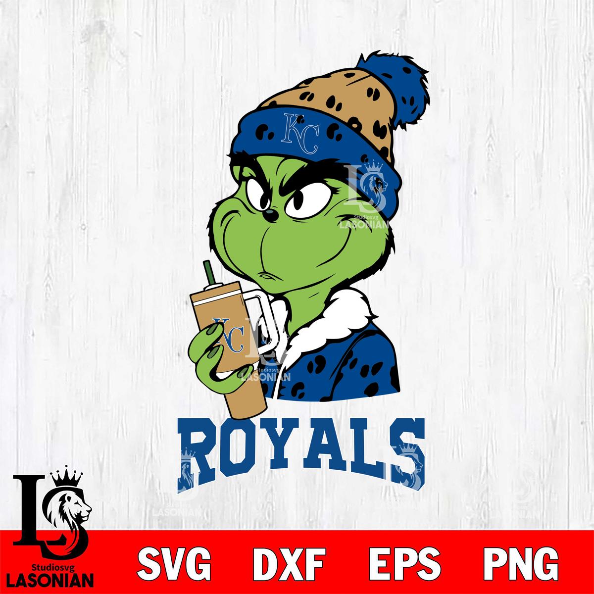 Kansas City Royals Grinch Bougie Leopard – lasoniansvg