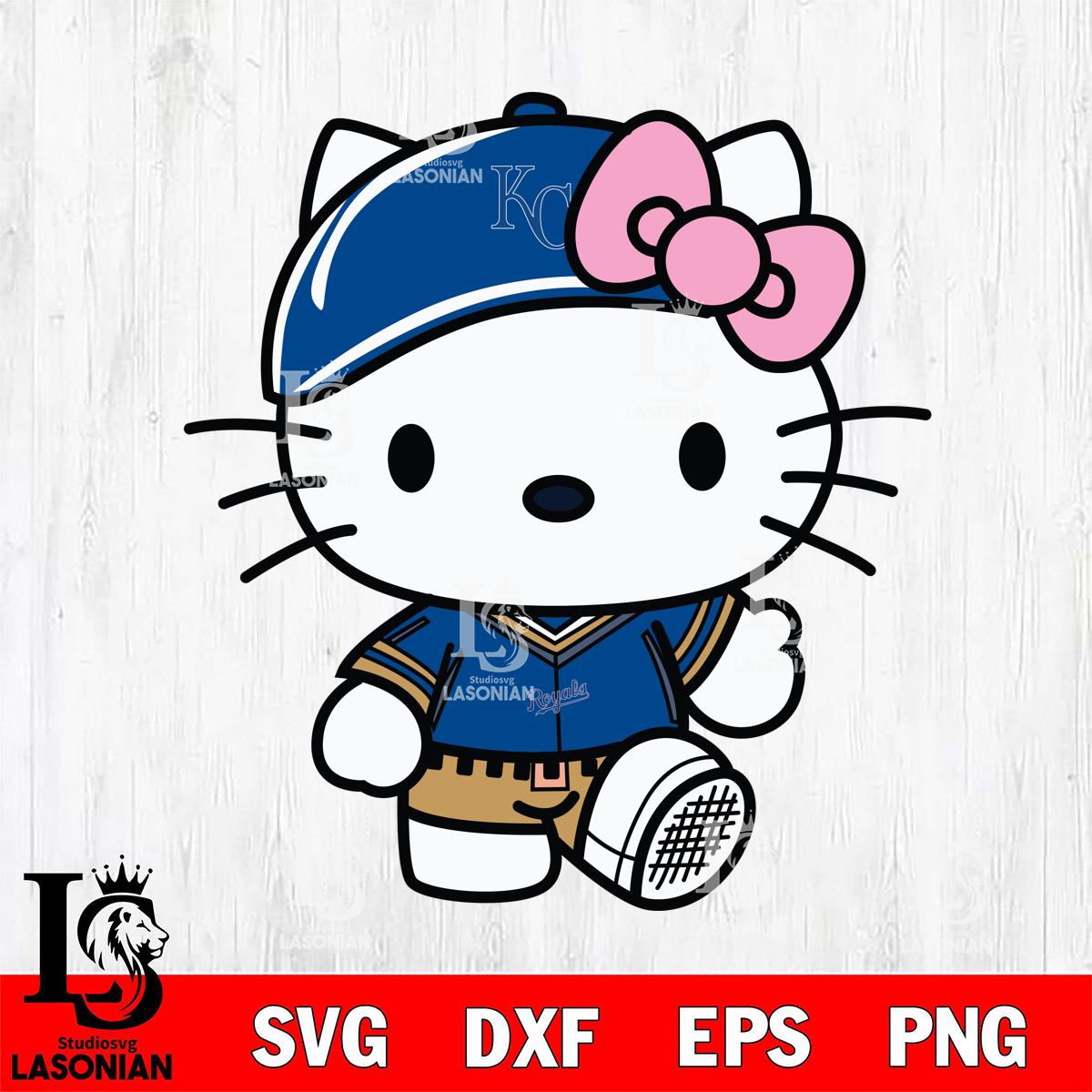 Kansas City Royals Hello Kitty Pink – lasoniansvg