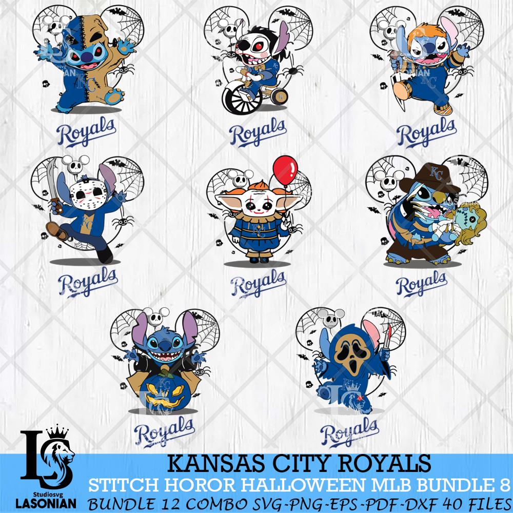 Kansas City Royals Stitch Halloween Bundle MLB – lasoniansvg