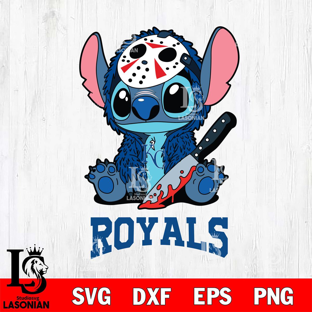 Kansas City Royals Stitch Jason Voorhees – lasoniansvg