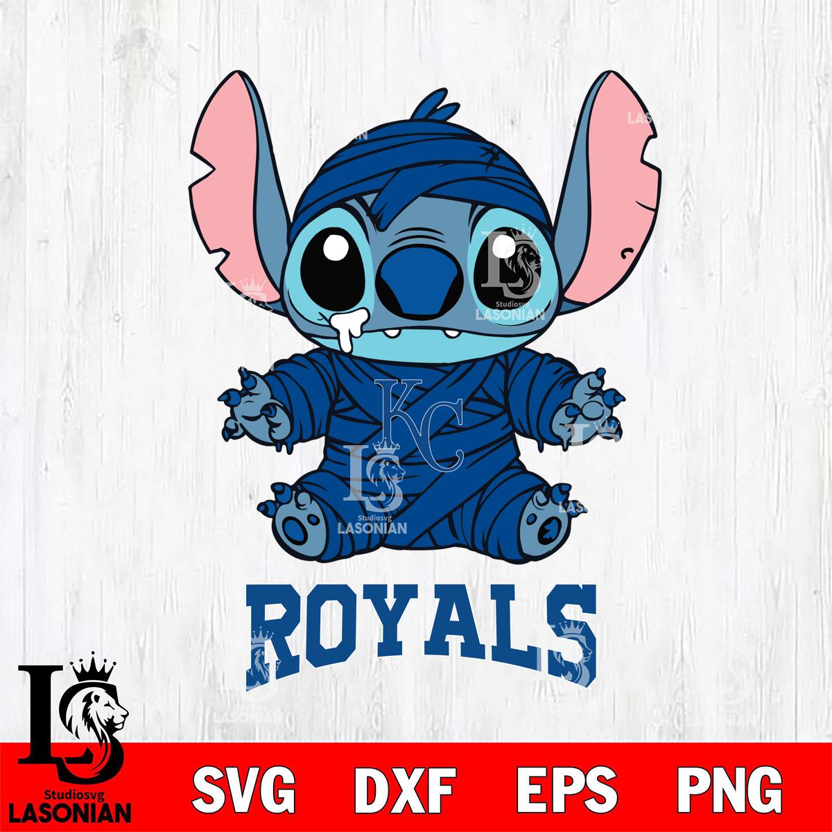 Kansas City Royals Stitch Mummy – lasoniansvg