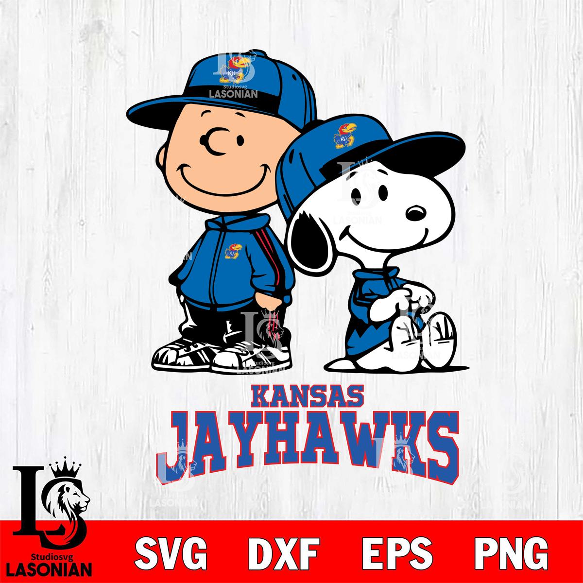 Kansas Jayhawks Charlie Brown Snoopy Champions – lasoniansvg