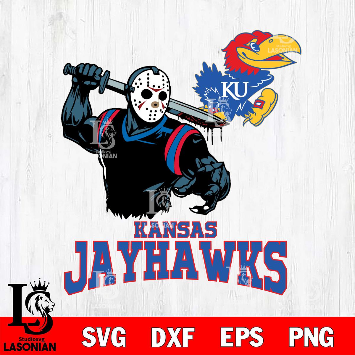 Kansas Jayhawks Jason Voorhees 5 – lasoniansvg