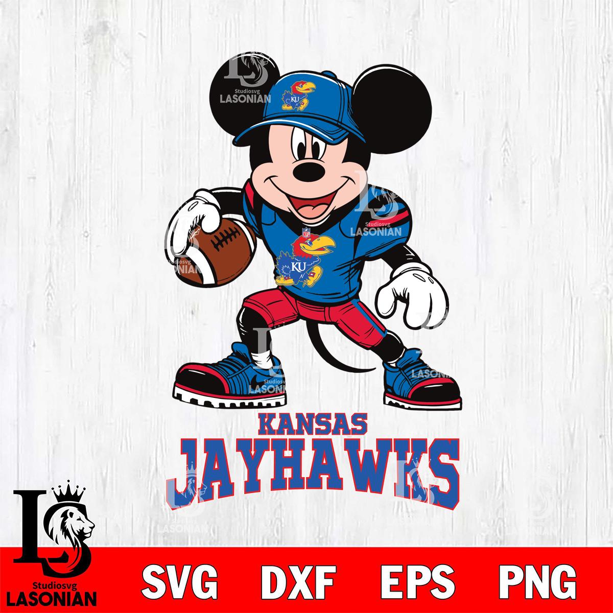 Kansas Jayhawks Mikey Mouse Disney – lasoniansvg