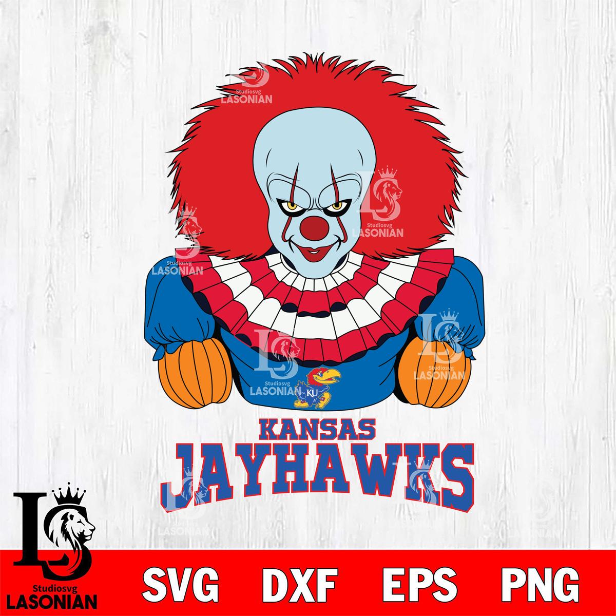 Kansas Jayhawks Pennywise Horror Sport 3 – lasoniansvg