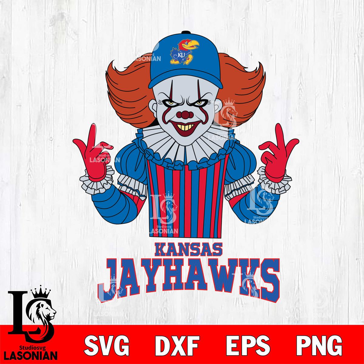 Kansas Jayhawks Pennywise Horror Sport 8 – lasoniansvg