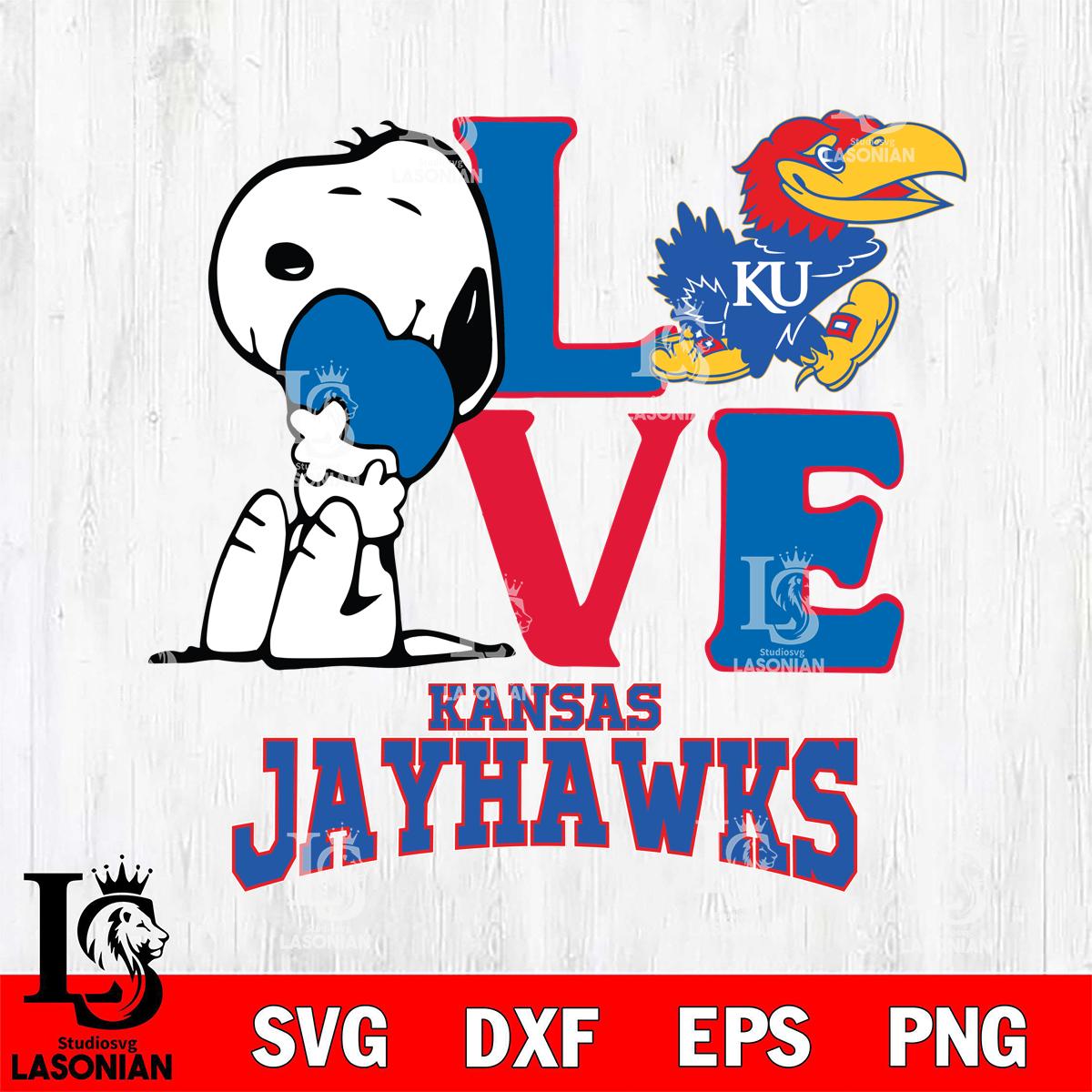 Kansas Jayhawks Snoopy Sport 10 – lasoniansvg