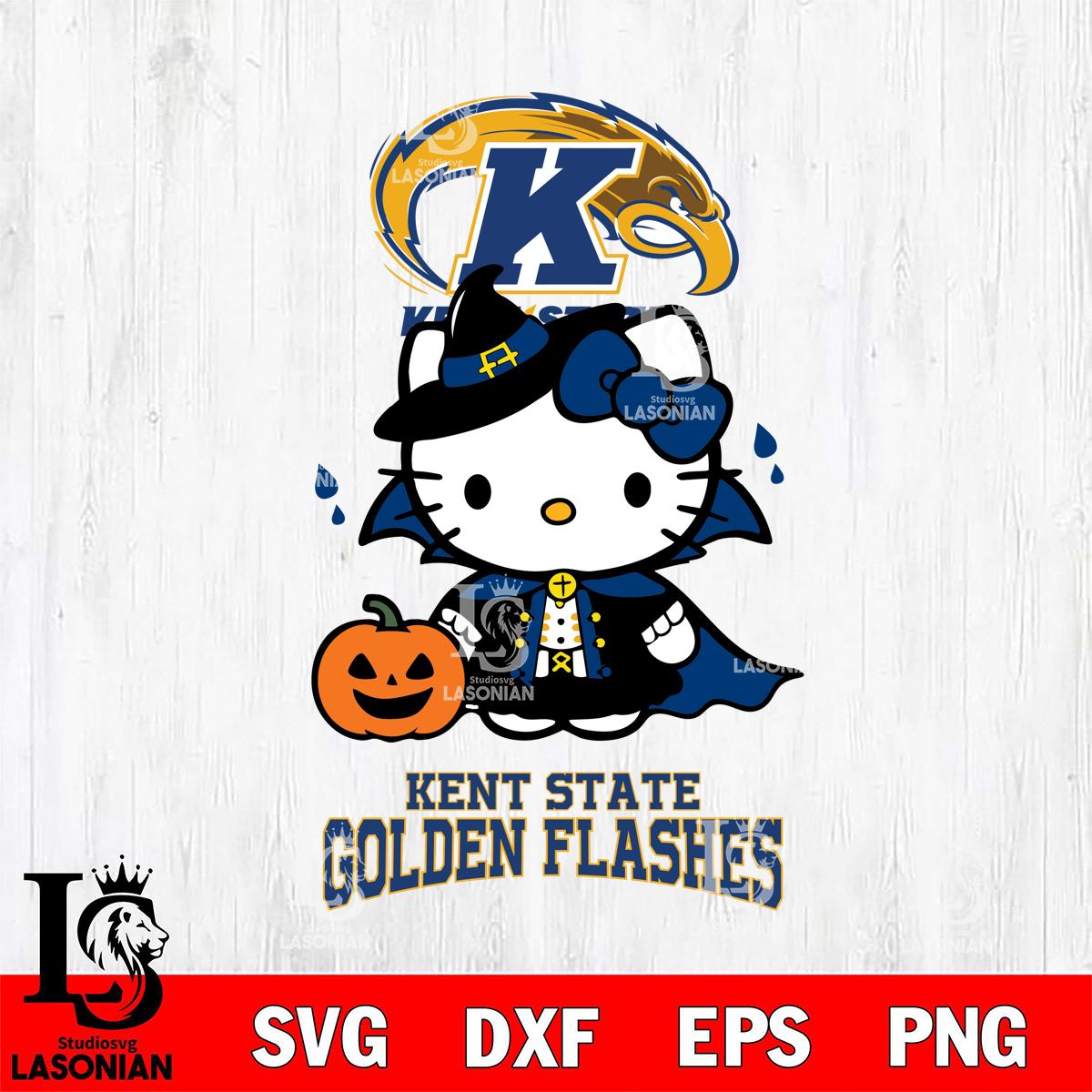 Kent State Golden Flashes Hello Kitty Horror 9 – lasoniansvg