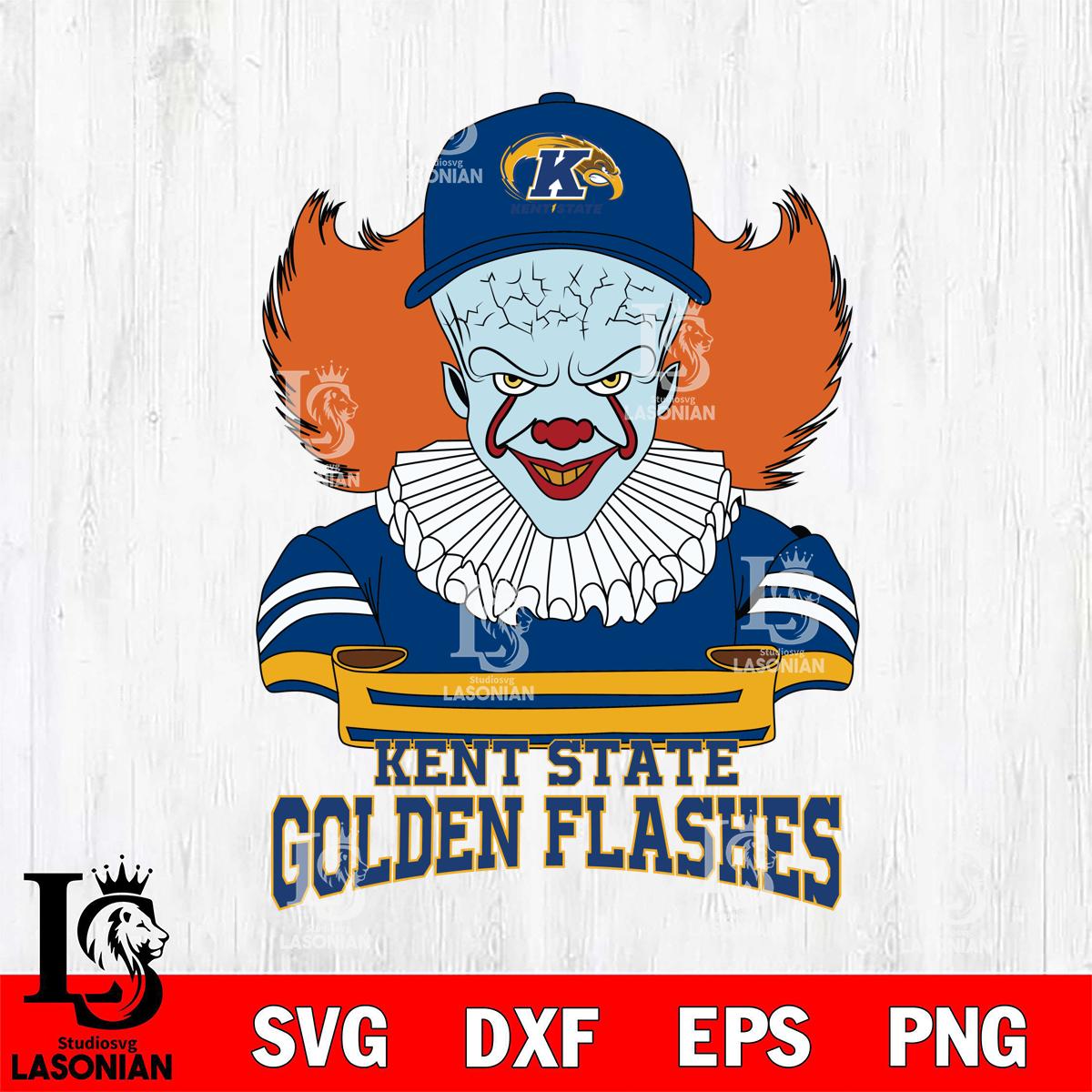 Kent State Golden Flashes Pennywise Horror Sport 2 – lasoniansvg