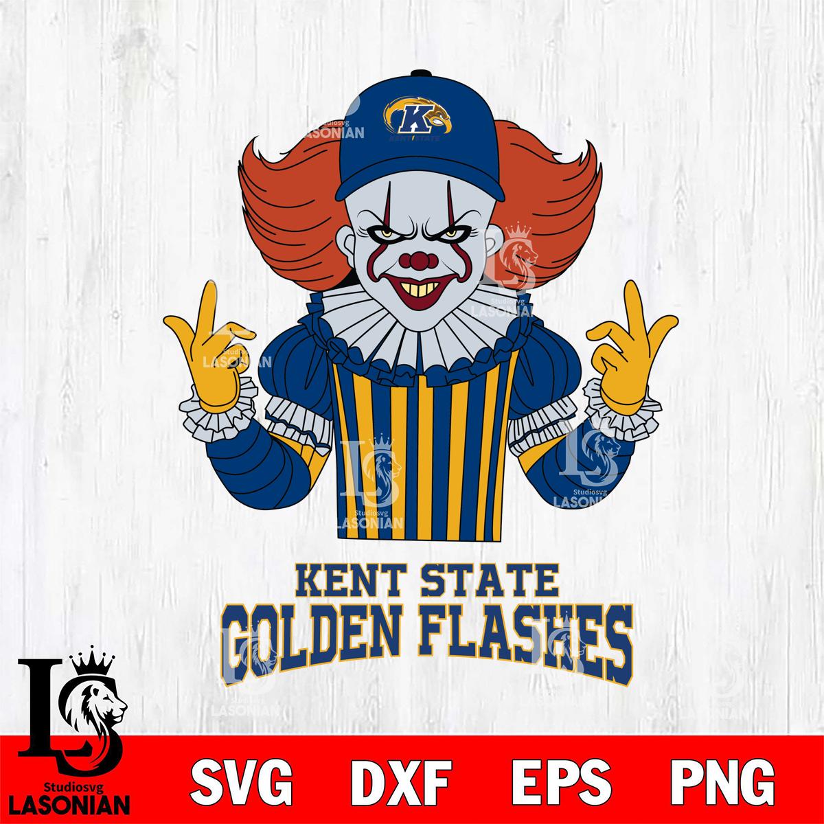 Kent State Golden Flashes Pennywise Horror Sport 8 – lasoniansvg