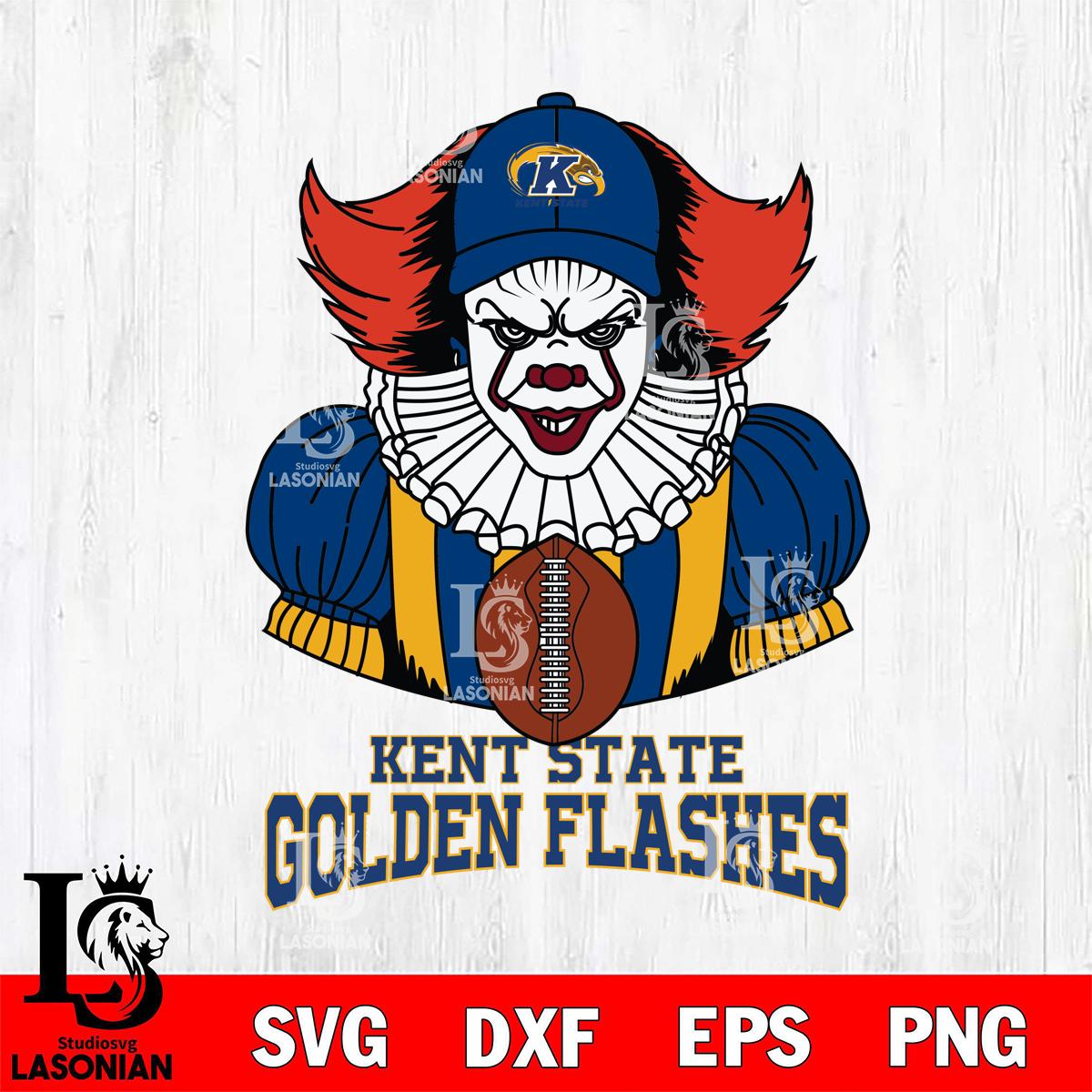 Kent State Golden Flashes Pennywise Horror Sport 9 – lasoniansvg
