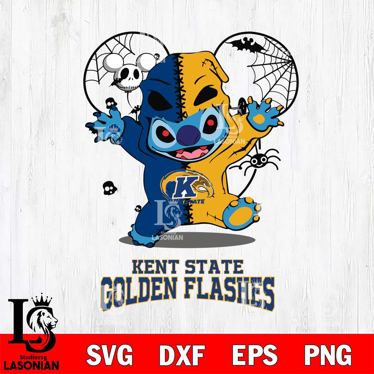 Kent State Golden Flashes Stitch Horror Halloween 2 – lasoniansvg