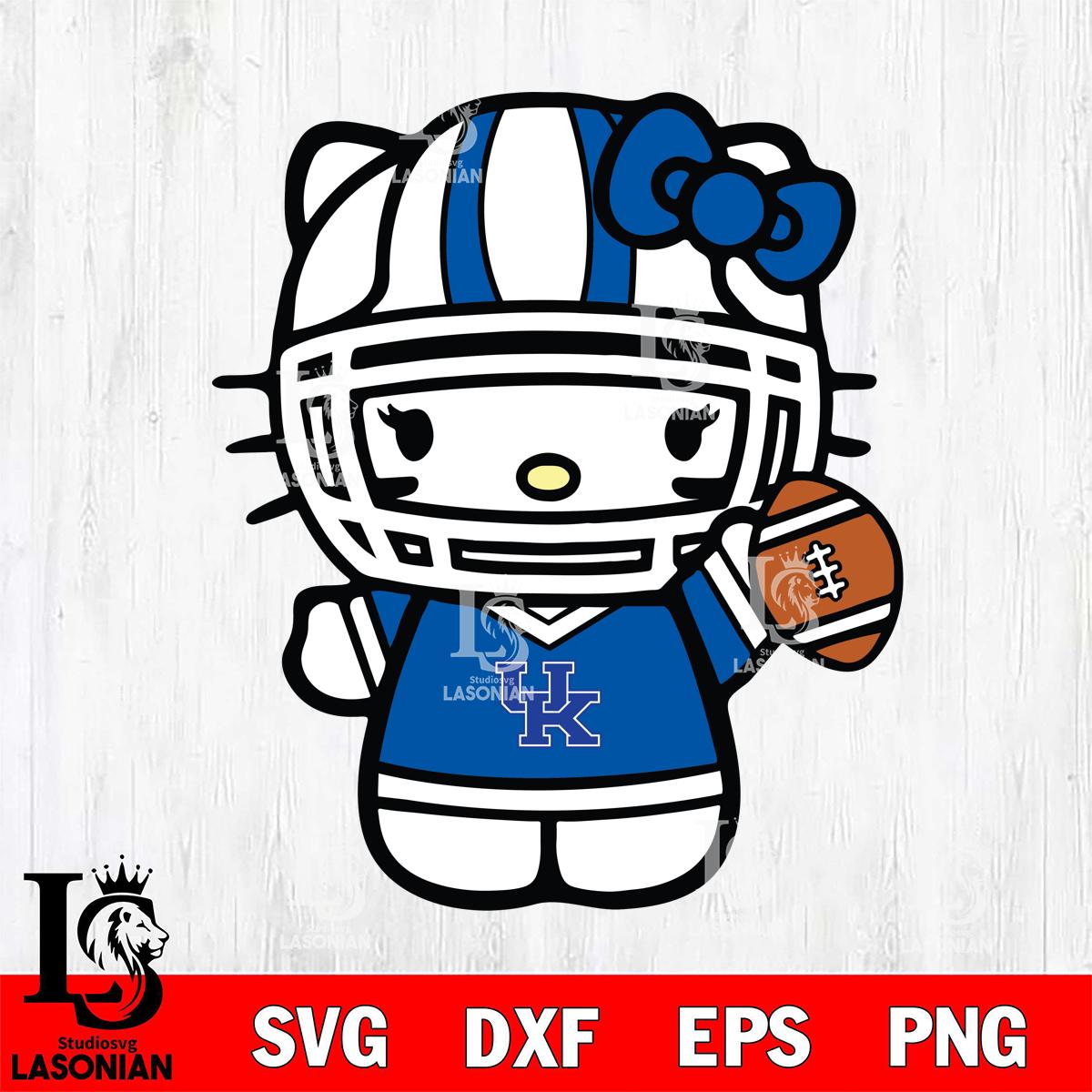 Kentucky Wildcats Hello Kitty sport 9 – lasoniansvg