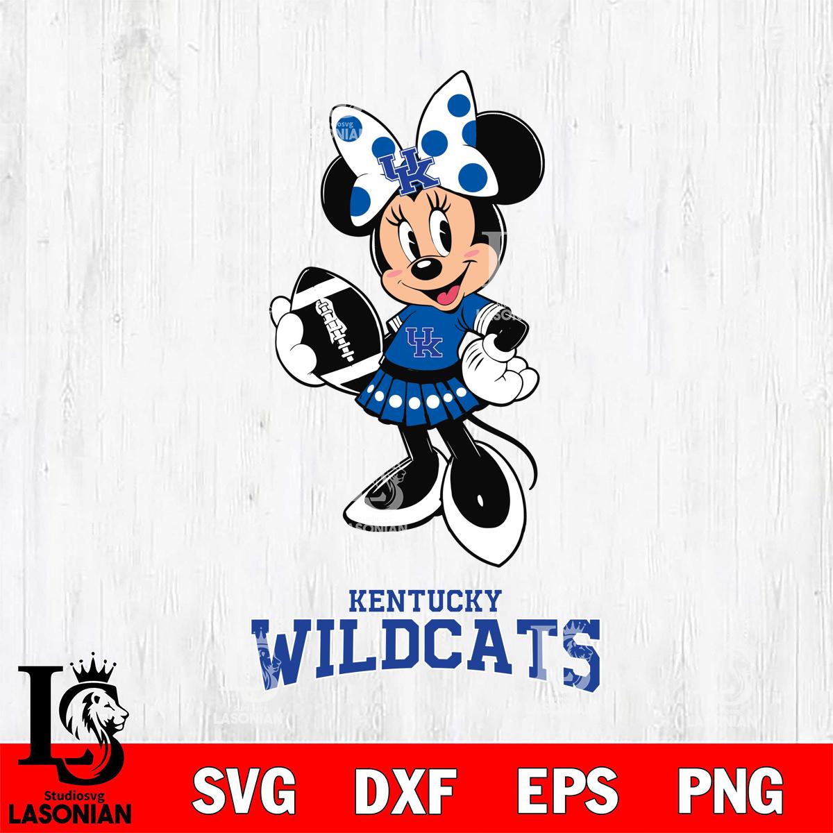 Kentucky Wildcats Minnie Mouse – lasoniansvg