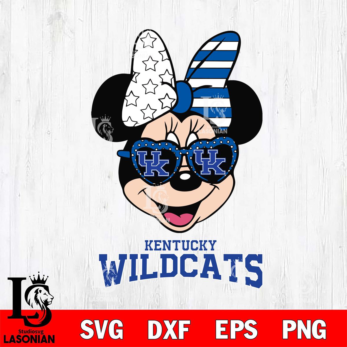 Kentucky Wildcats Minnie Mouse Love 2 – lasoniansvg