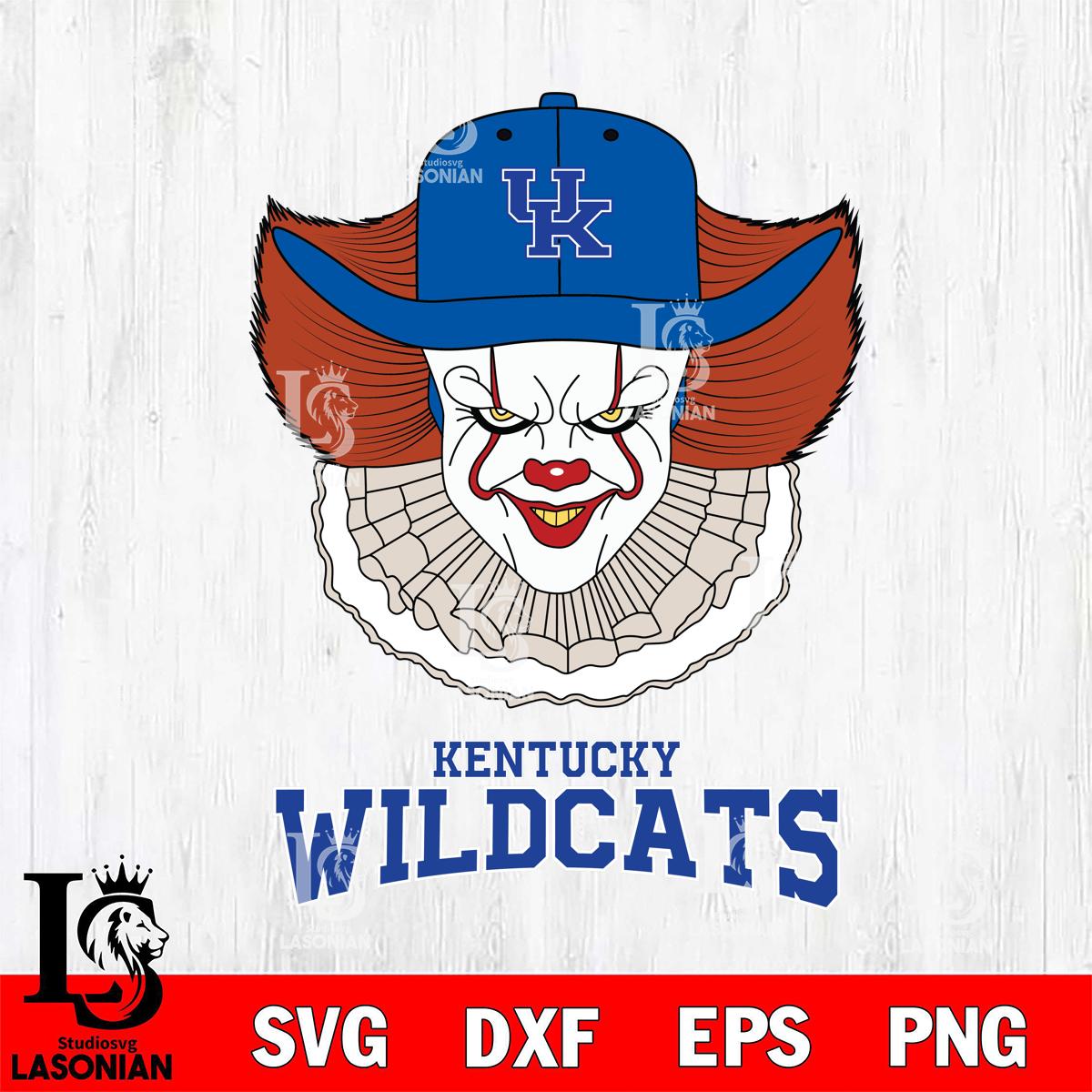 Kentucky Wildcats Pennywise Horror Sport 12 – lasoniansvg