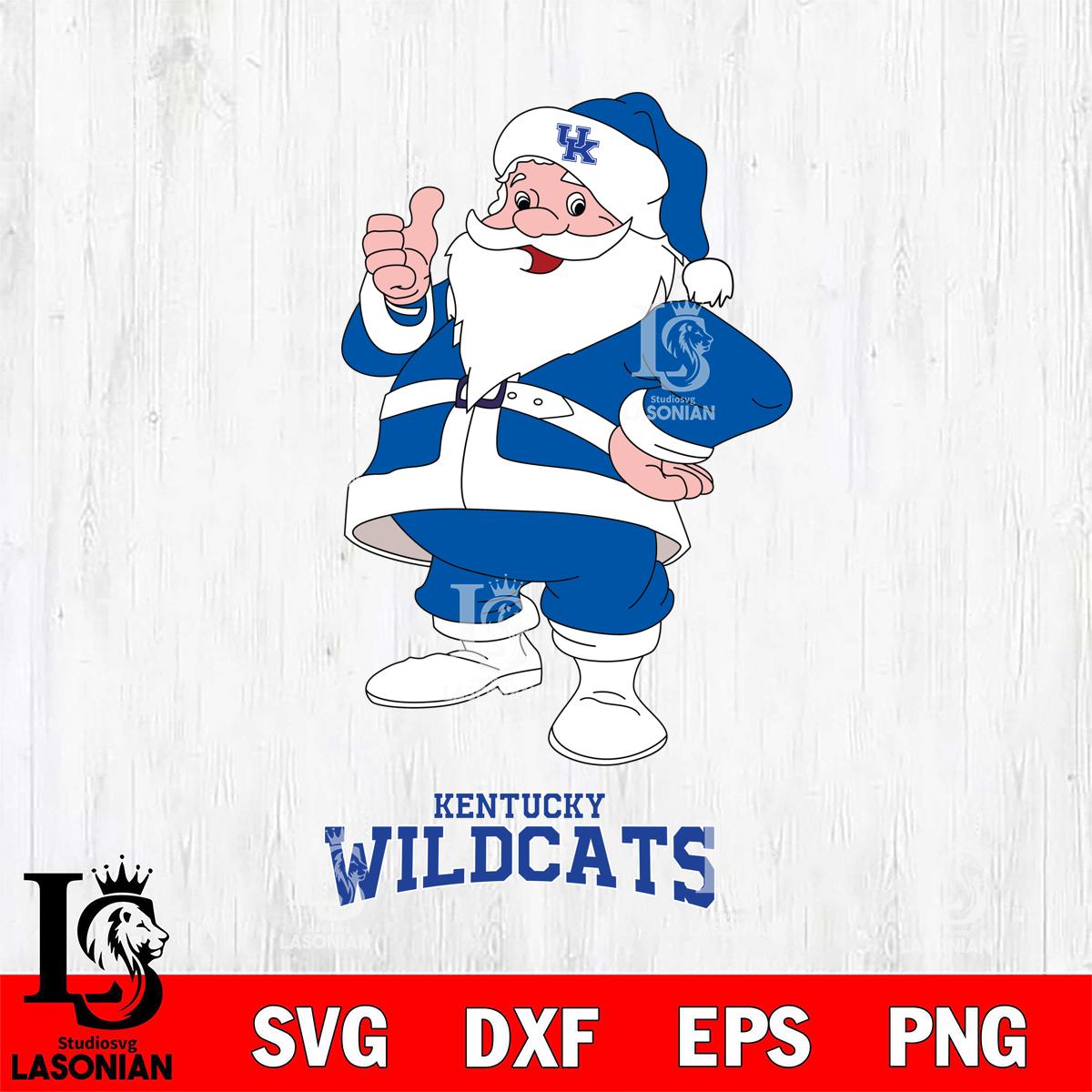 Kentucky Wildcats Santa claus – lasoniansvg