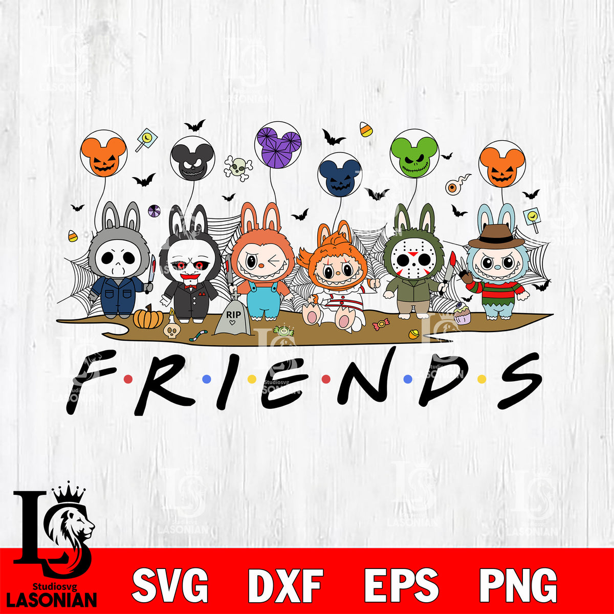 Labubu friends – lasoniansvg