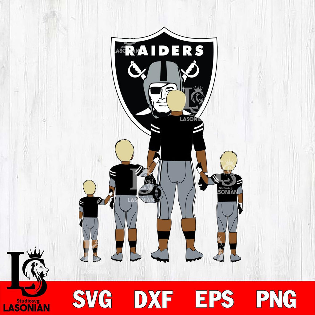 Las Vegas Raiders Best Dad Ever , father day , DAD NFL – lasoniansvg