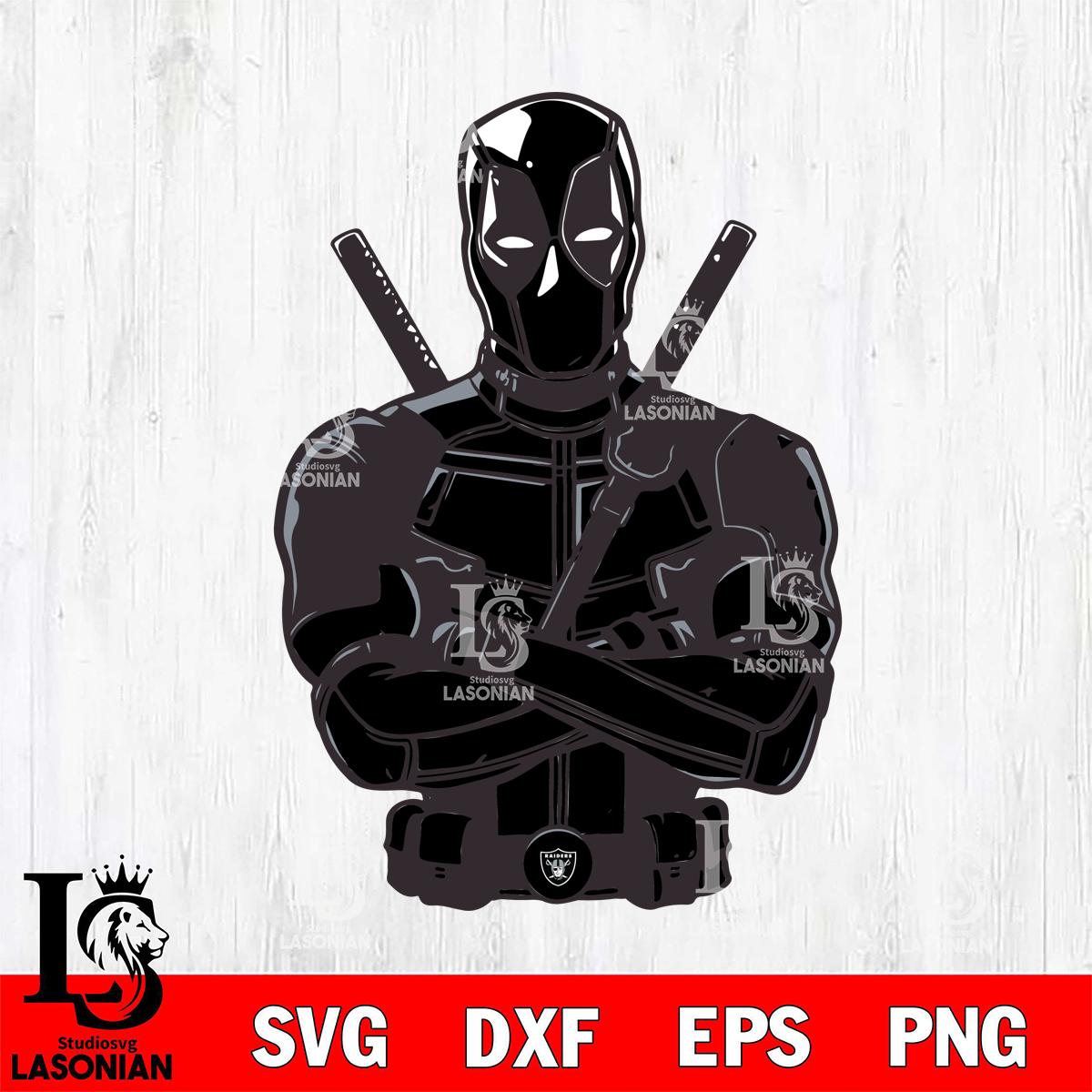 Las Vegas Raiders Deadpool – lasoniansvg