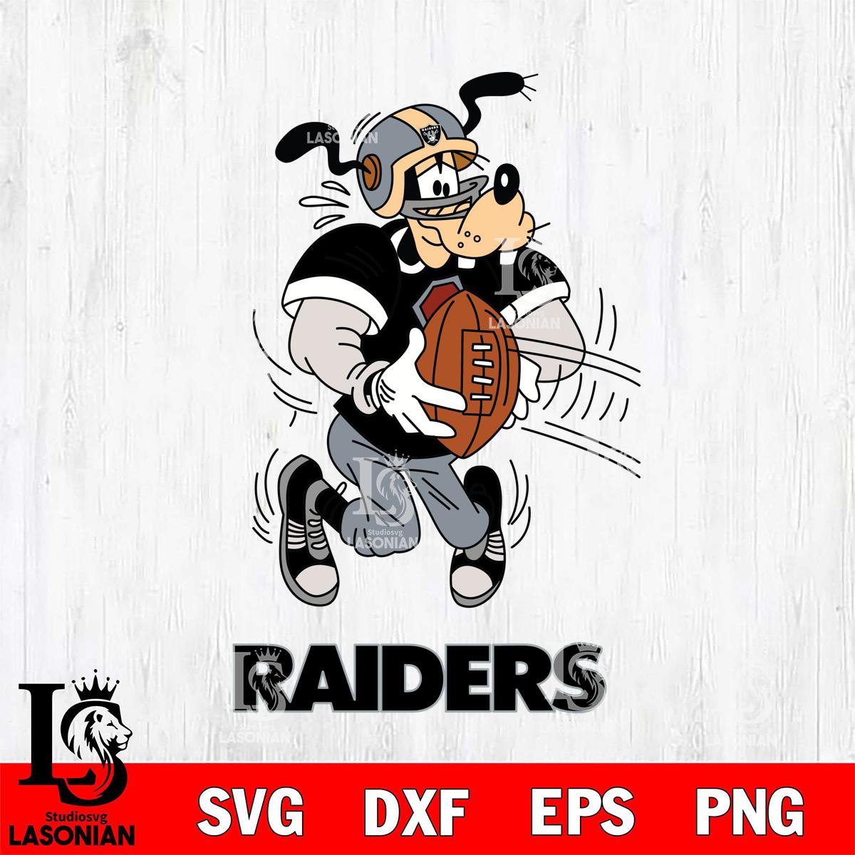 Las Vegas Raiders Goofy Sport Football – lasoniansvg