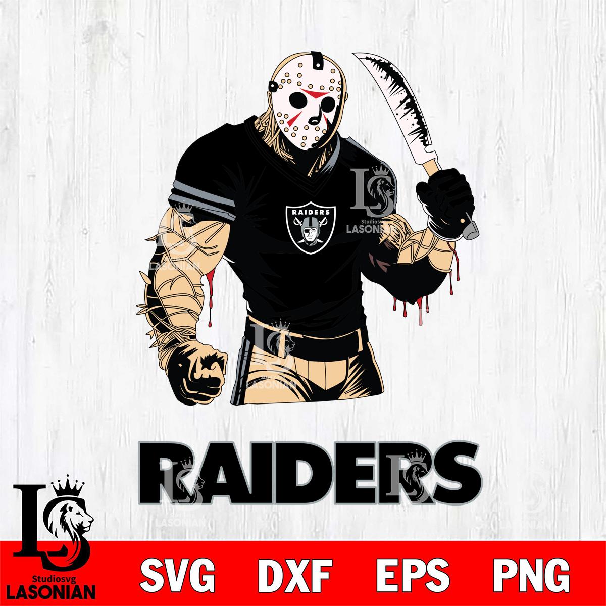 Las Vegas Raiders Jason Voorhees – lasoniansvg