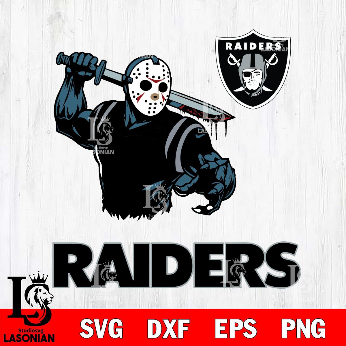 Las Vegas Raiders Jason Voorhees 5 – lasoniansvg