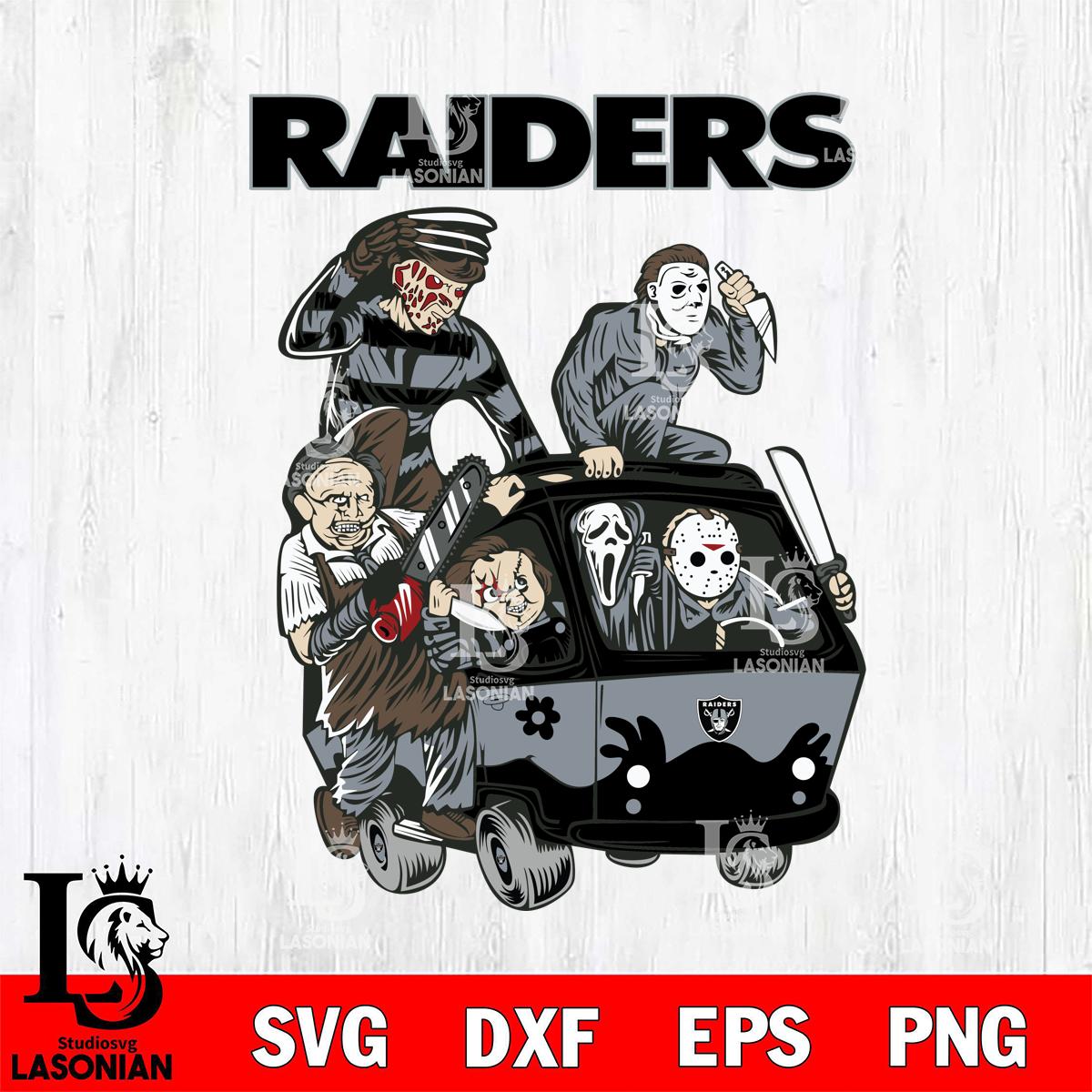 Las Vegas Raiders Jason Voorhees Horror 10 – lasoniansvg