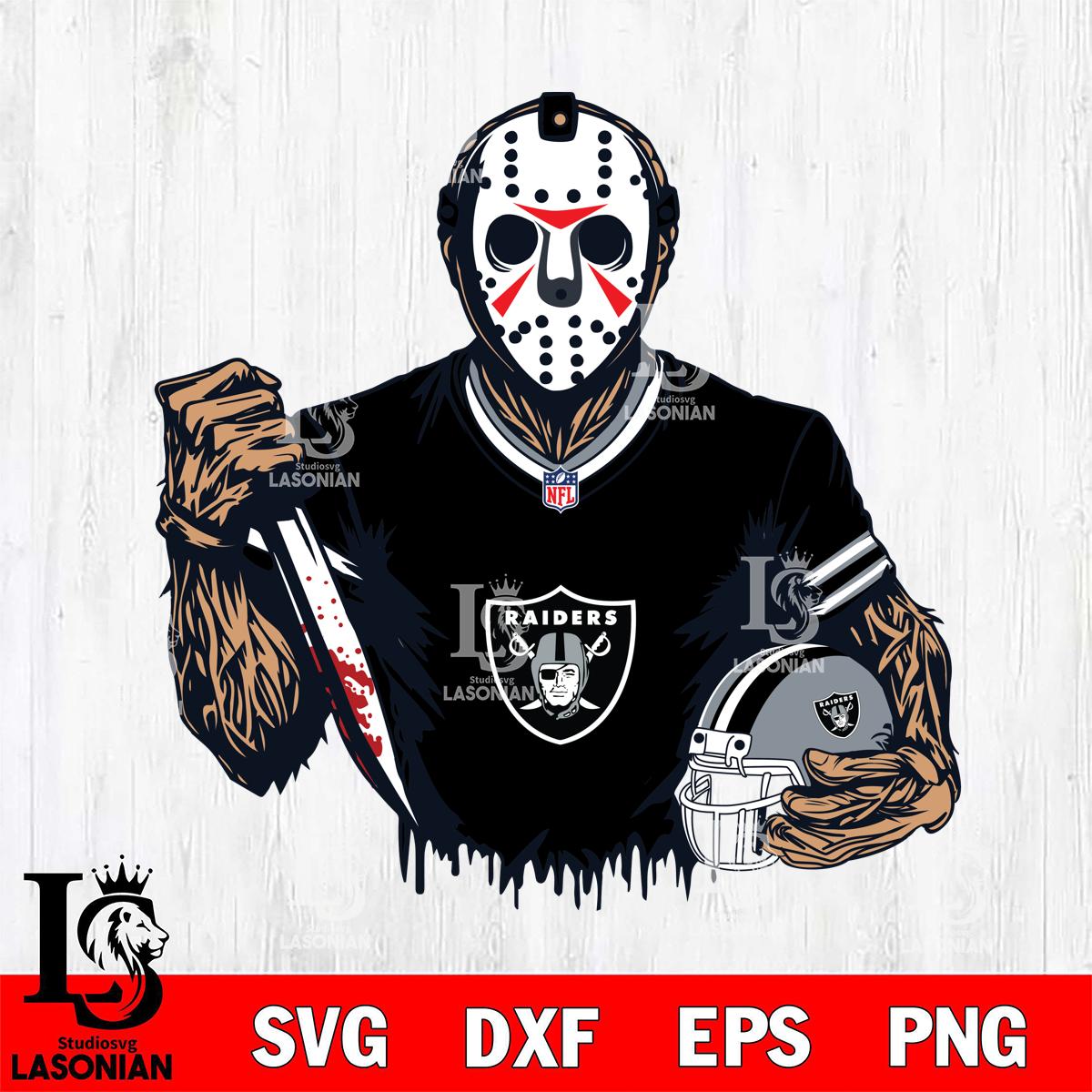 Las Vegas Raiders Jason Voorhees Horror 5 – lasoniansvg