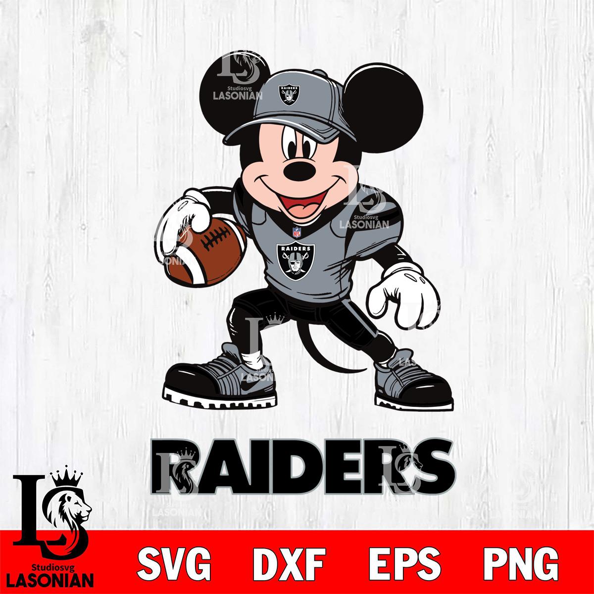 Las Vegas Raiders Mikey Mouse Disney – lasoniansvg